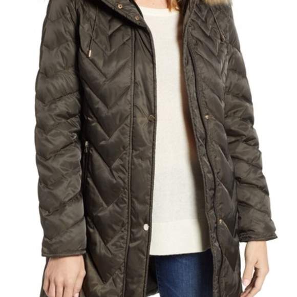 Andrew Marc | Jackets & Coats | New Andrew Marc Matte Satin Chevron ...